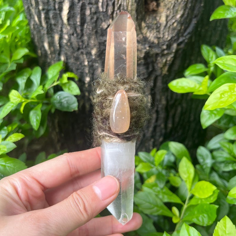 Crystal Wand - Etsy