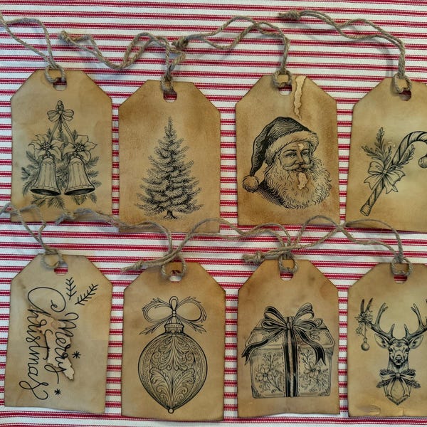 Primitive Tags - Etsy