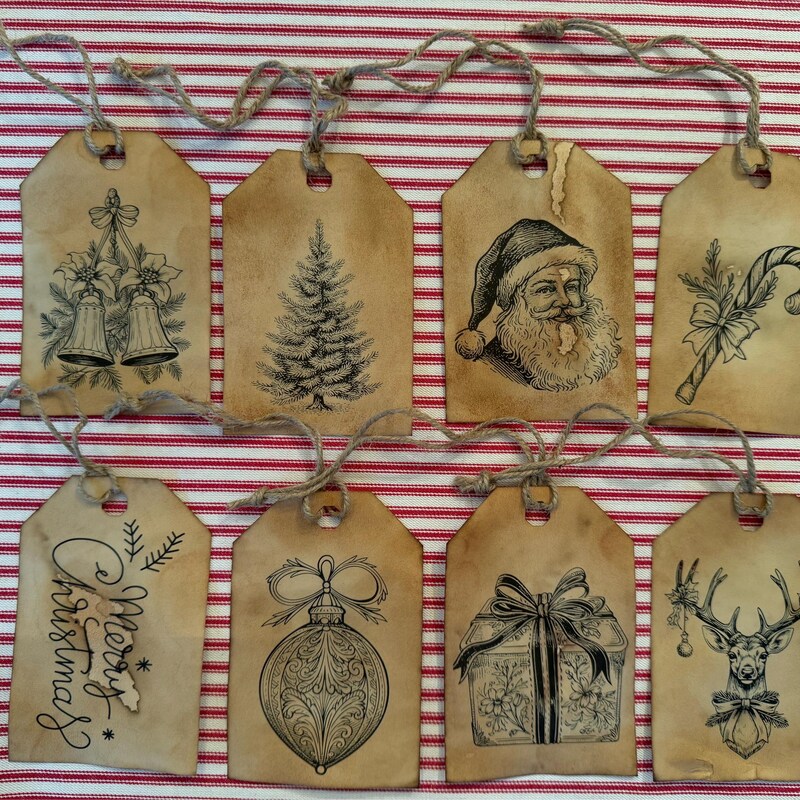 Primitive Tags - Etsy