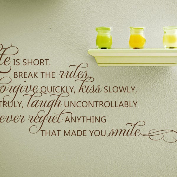 Break Room Wall Decal - Etsy