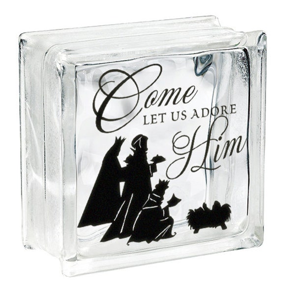 Glass Block Decals - Etsy