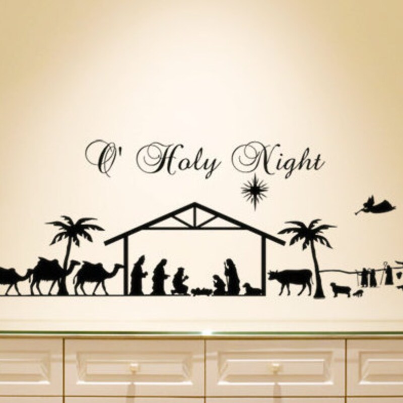 Nativity Decal - Etsy UK