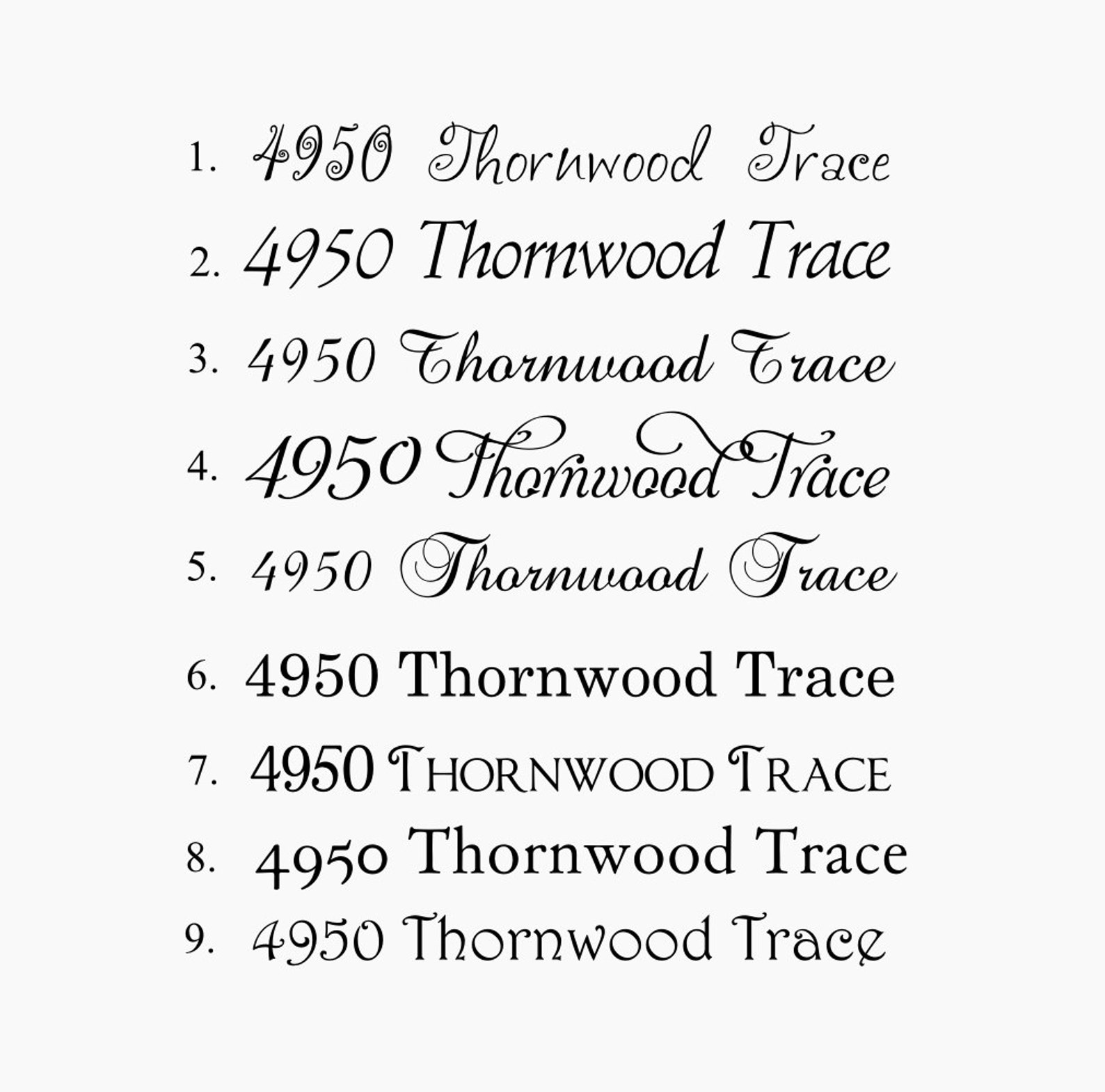 PRIORITY Custom Mailbox Address Vinyl Decal Stickers Mail Box - Etsy