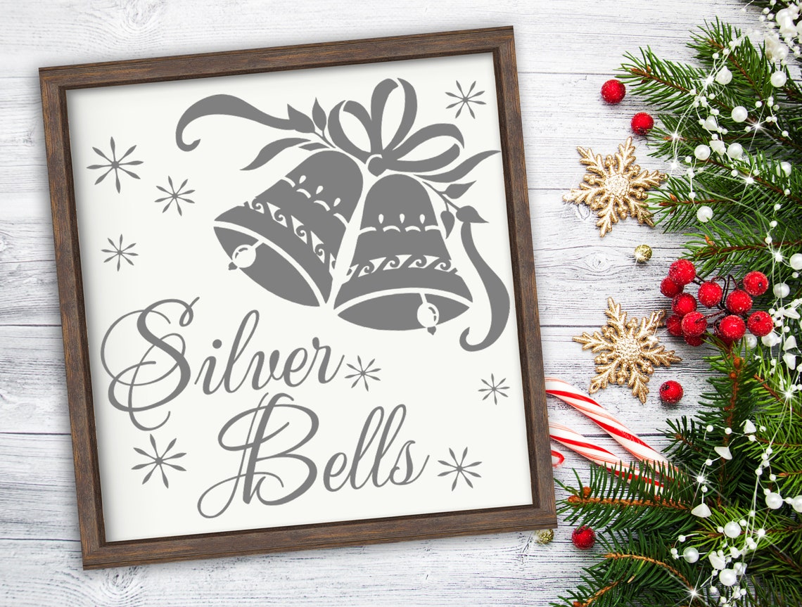 Beautiful Glass Block Decals/ Christmas Vinyl Decals/ Silver - Etsy