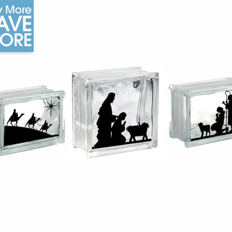 Glass Block Decal - Etsy