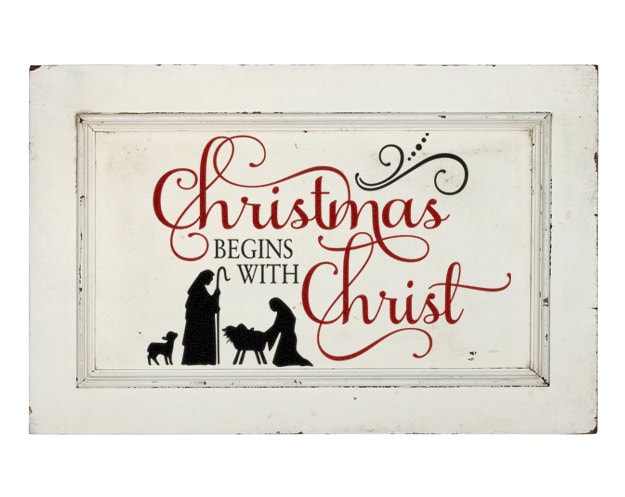 Nativity Christmas Sign Nativity Scene Silhouette Christmas - Etsy