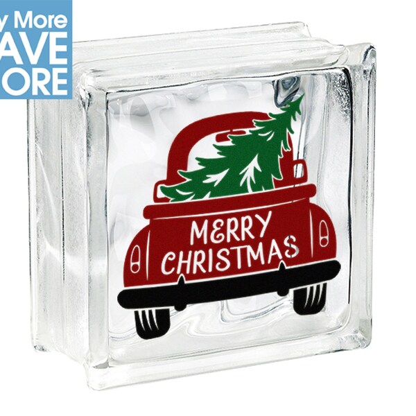 Glass Block Sticker Etsy