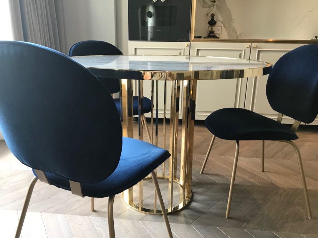 Hand-wrought Brass Table - Etsy