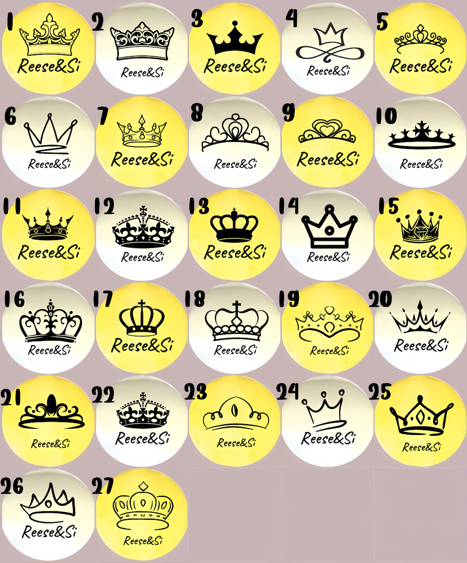 Personalized Tiny Pet Crown ID Tag, Princess Cat Tag, Prince Dog Tag ...