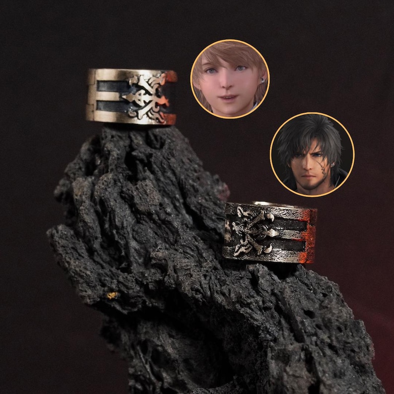 Final Fantasy XVI Ear Cuff: Clive & Joshua Rosfield Silver 950 Earring ...