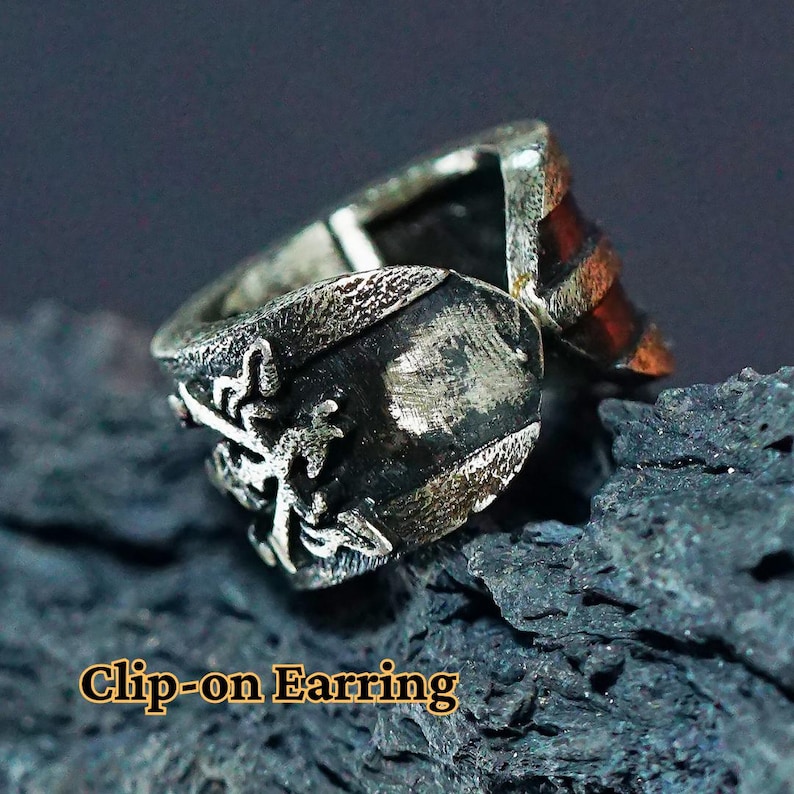 Final Fantasy XVI Ear Cuff: Clive & Joshua Rosfield Silver 950 Earring ...