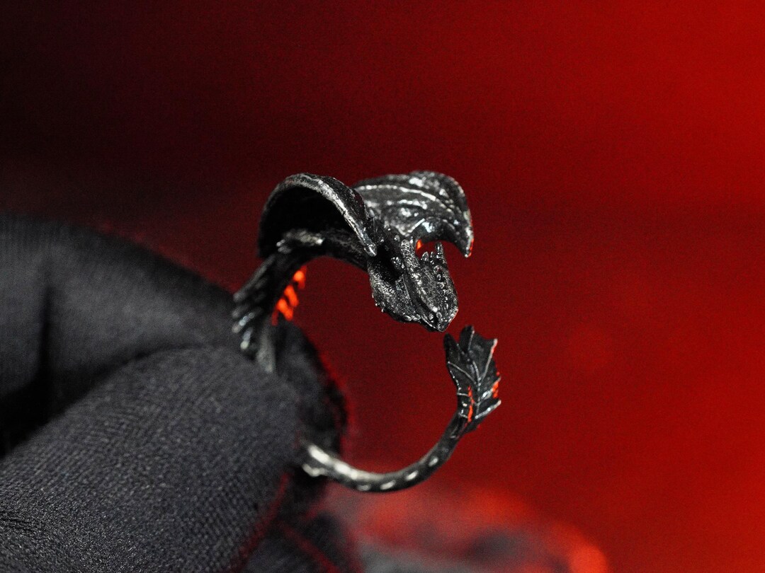 EXCLUSIVE Toothless From How to Train Your Dragon Adjustable Ring ...
