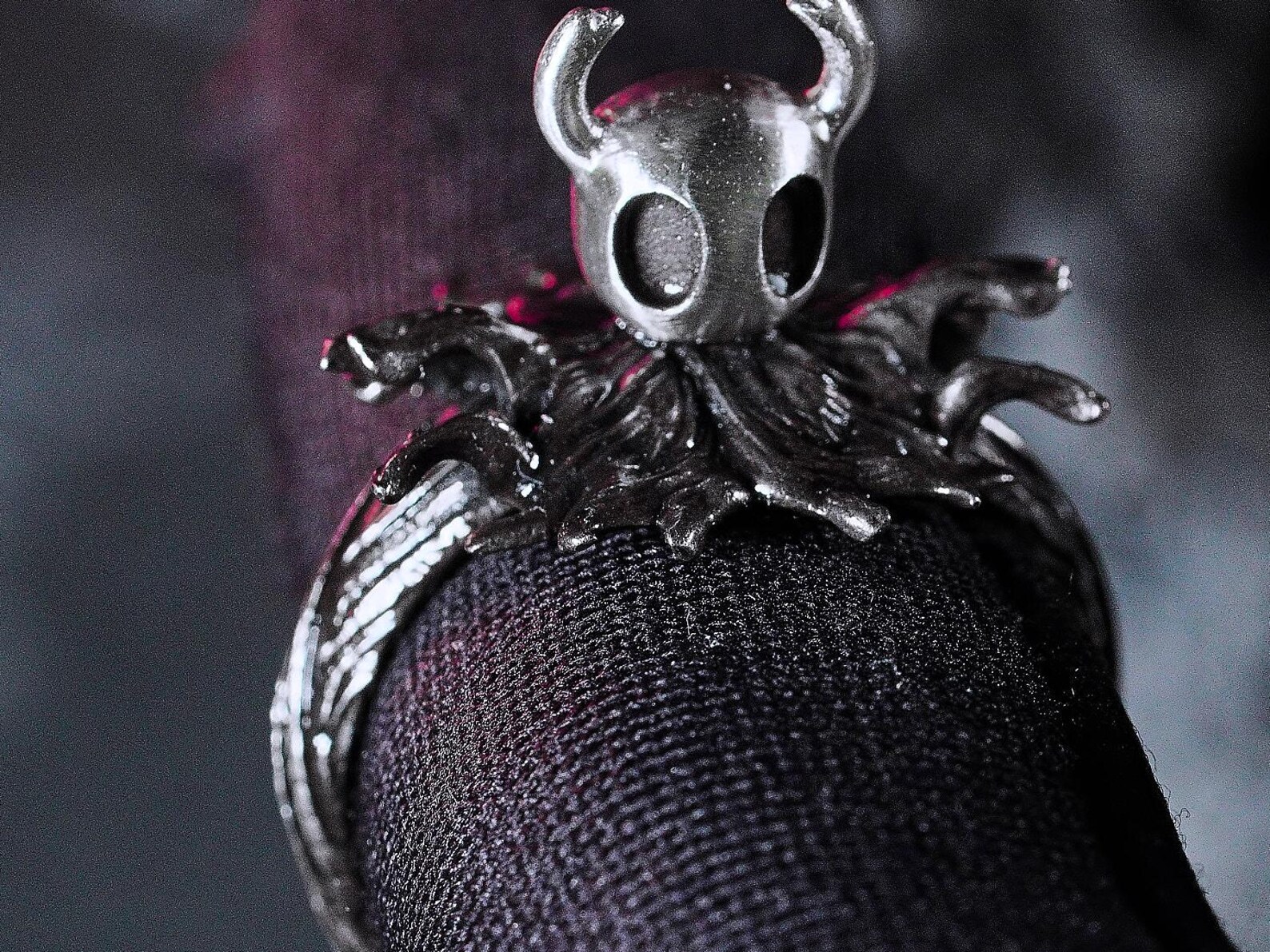 Ho.ll.ow K.ni.g.h.t Ring - Handcrafted Silver 950 - Fantasy Game ...