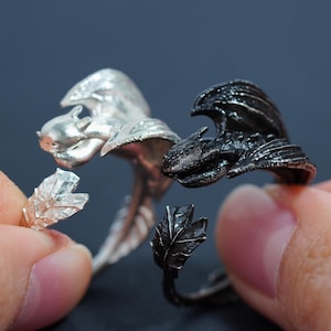 EXCLUSIVE Toothless Ring, How to Train Your Dragon Jewelry, Handmade ...