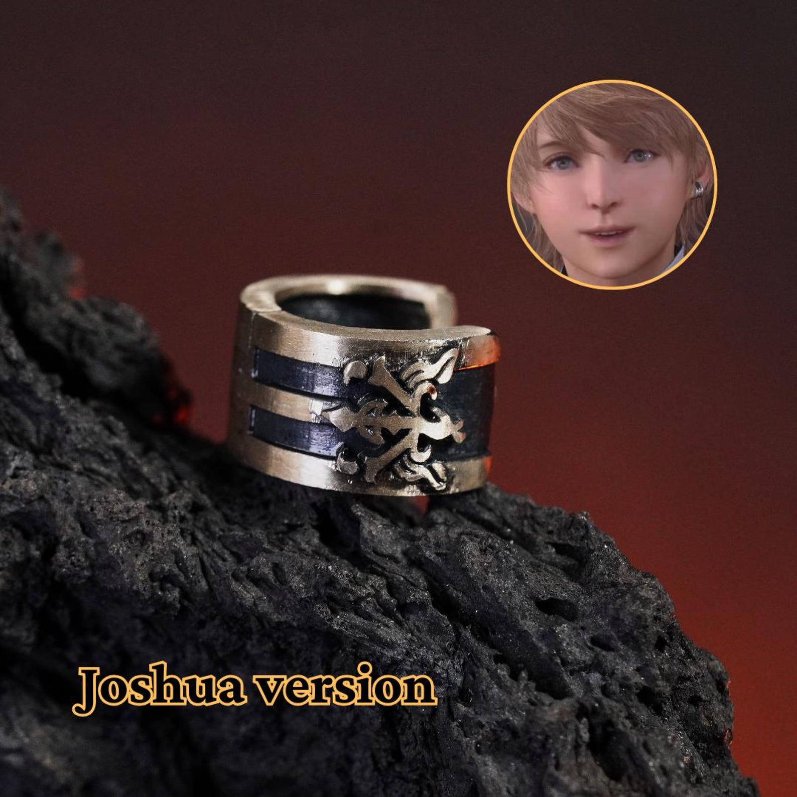 PREMIUM Fanmade Final Fantasy XVI Clive & Joshua Rosfield Ear Cuff ...