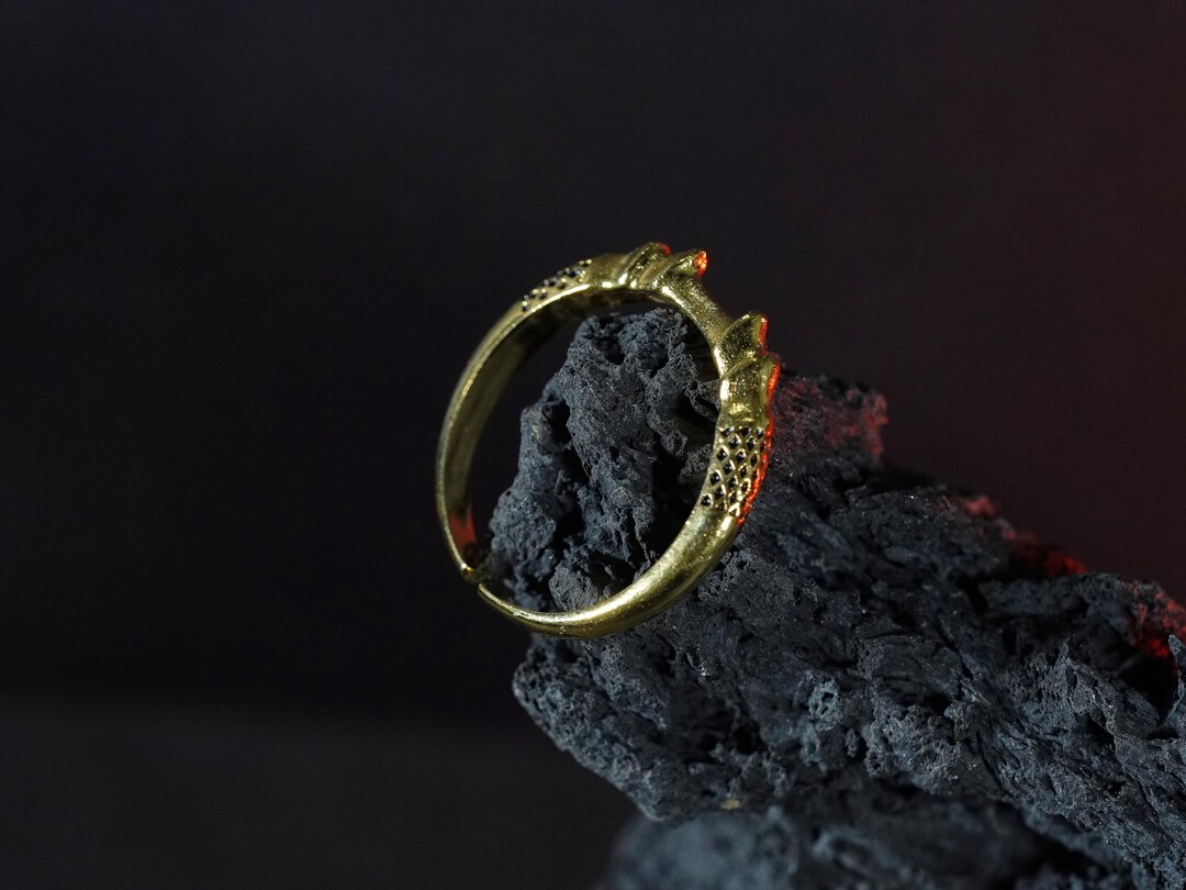 EXCLUSIVE Custom Elden Ring Spectral Steed Whistle Ring, 14k Gold ...