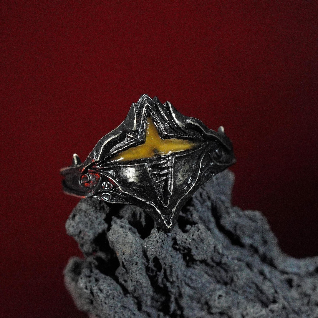 EXCLUSIVE Dark Souls Ring - Calamity Ring Fanmade, Custom 950 Silver ...