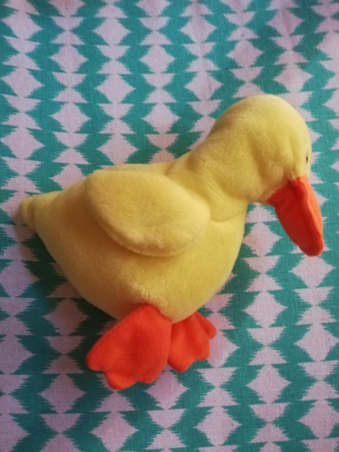 Rare TY Beanie Quackers 1993 Ultra Rare (error *withe Swing*) [pvc ...