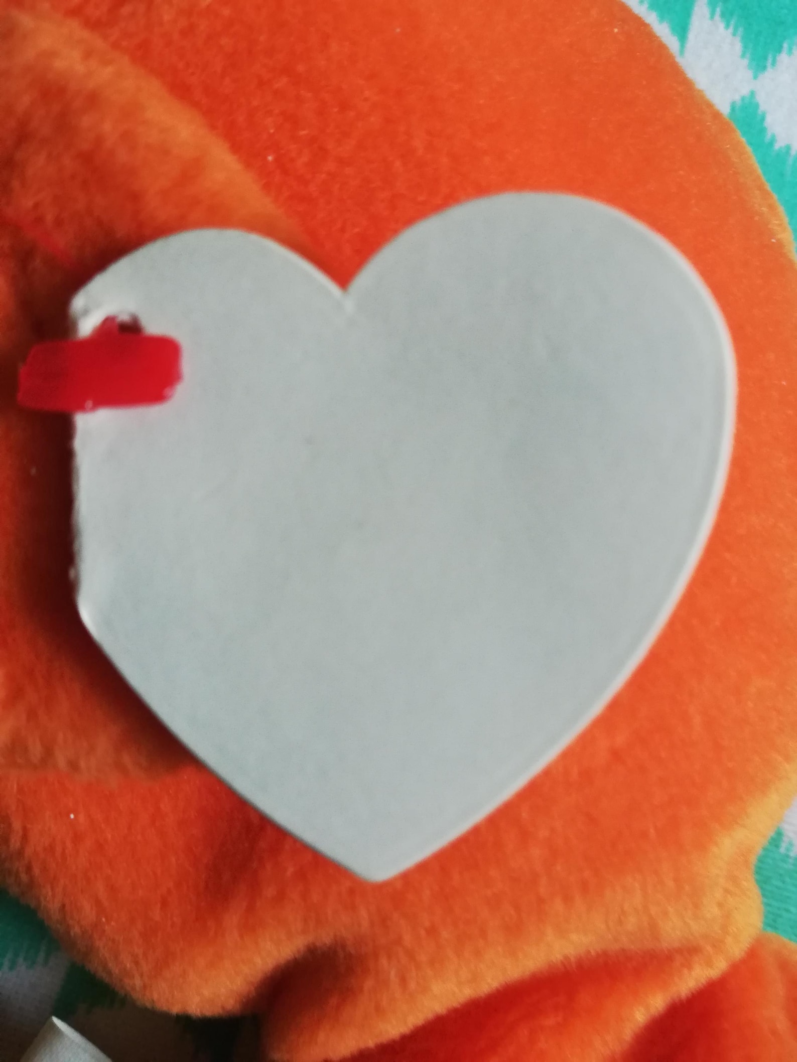 Rare TY Beanie Baby Goldie 1993 (error *blank TY Label*) [pvc Indonesia ...