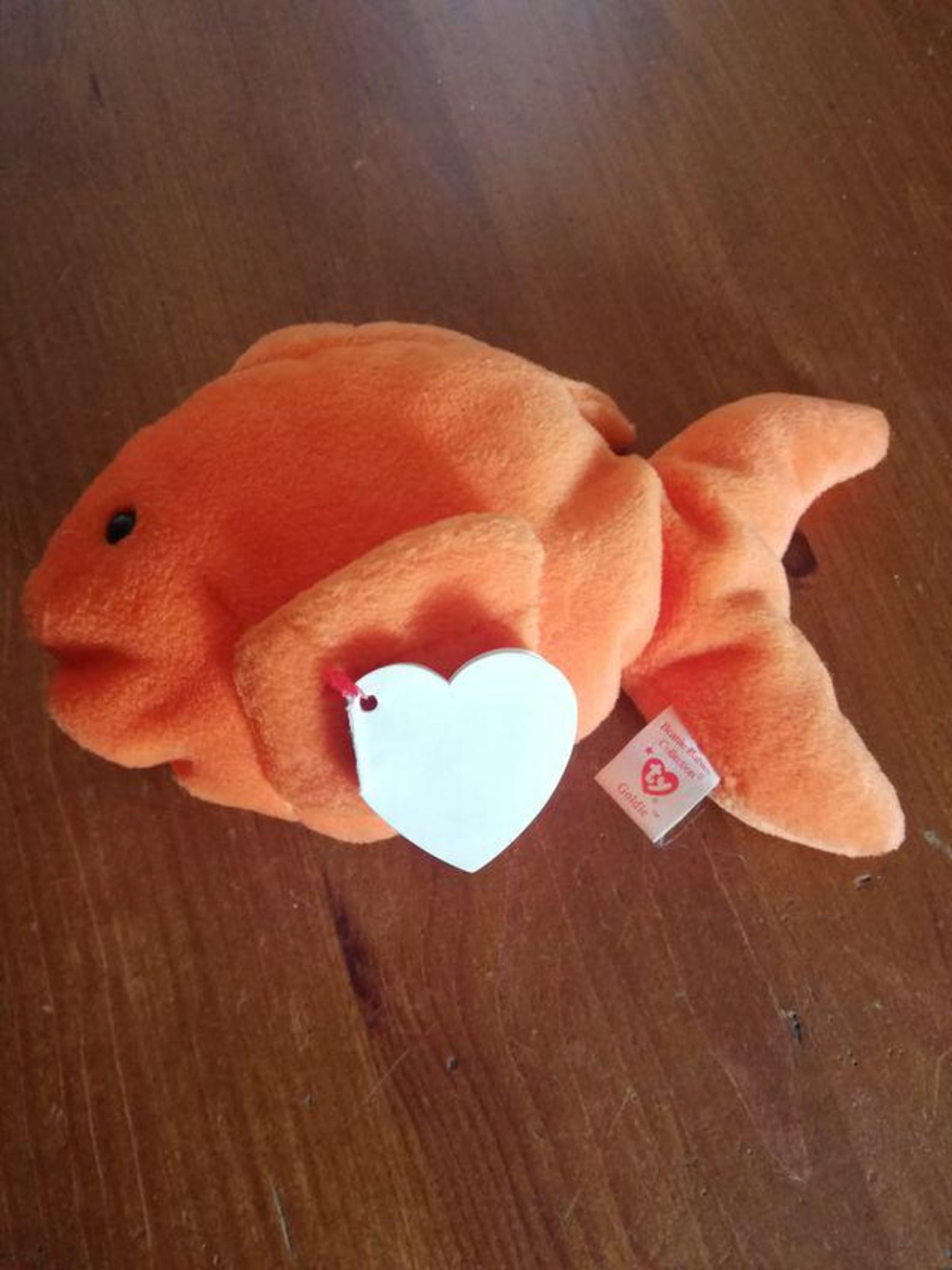 Rare TY Beanie Baby Goldie 1993 (error *blank TY Label*) [pvc Indonesia ...