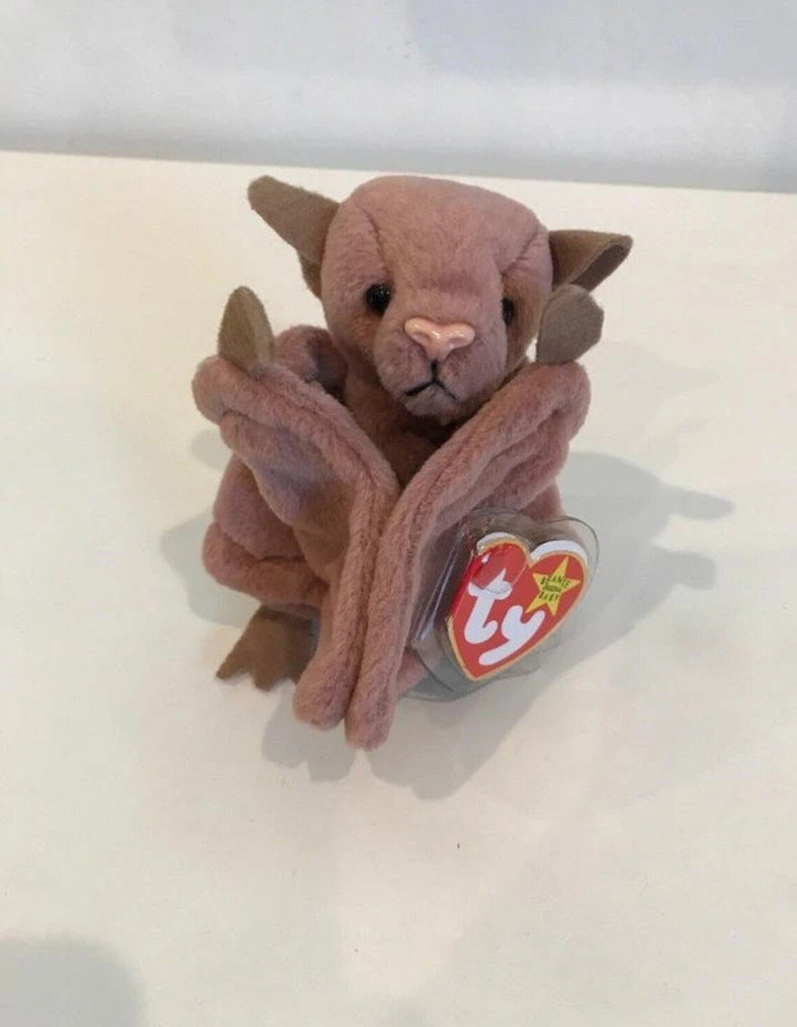Rare TY Beanie Baby Batty Bat (error Name Tush Tag *fleece*) Oddity - Etsy