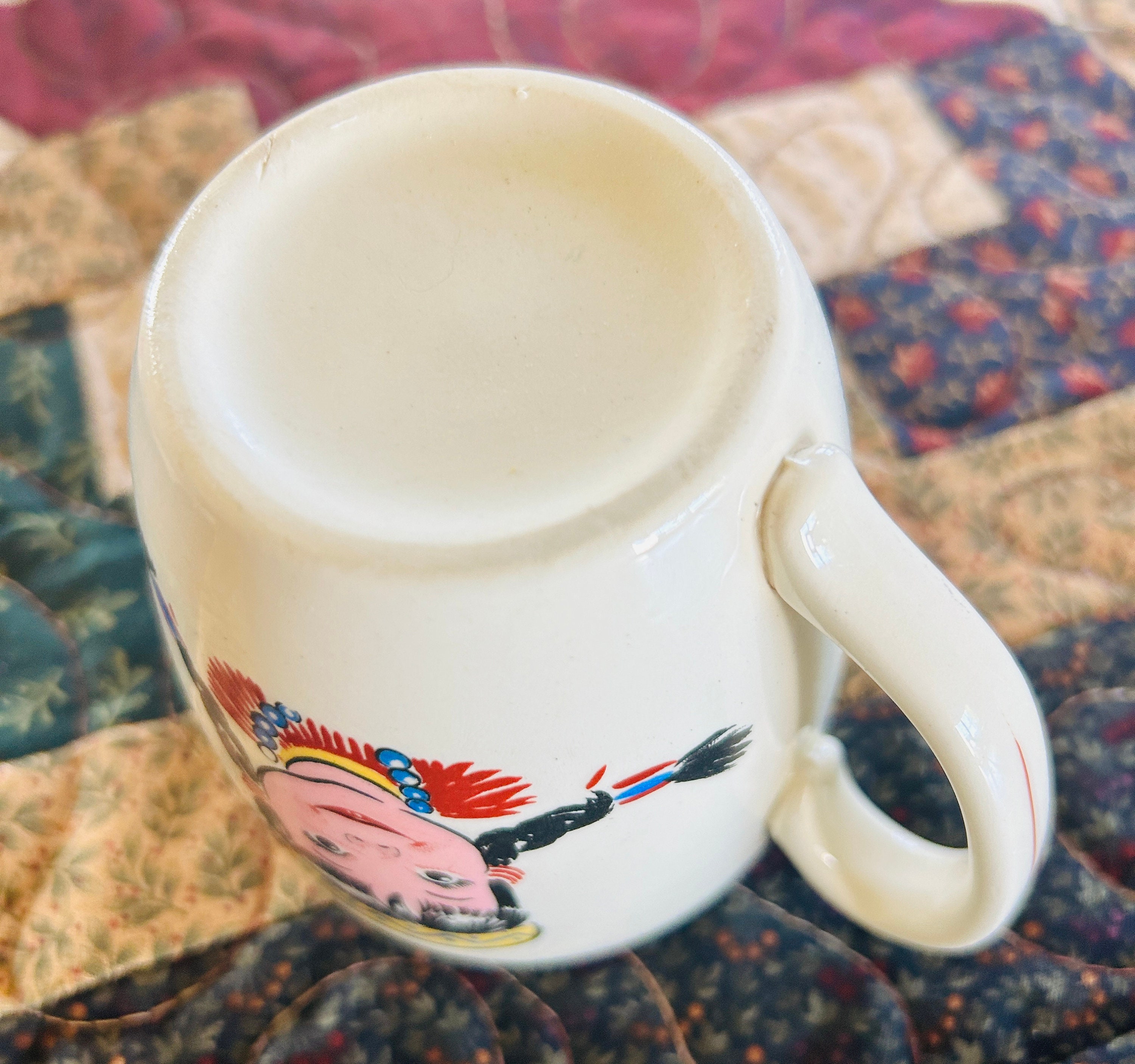 Vintage Howdy Doody Indian Girl Ceramic Coffee Cup - Etsy