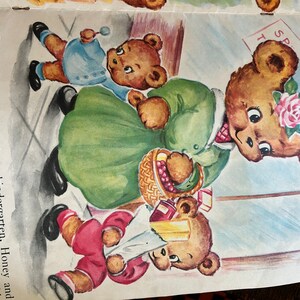 Bobby Bear Oversized Paperback Storybook With Remarkable Vintage ...