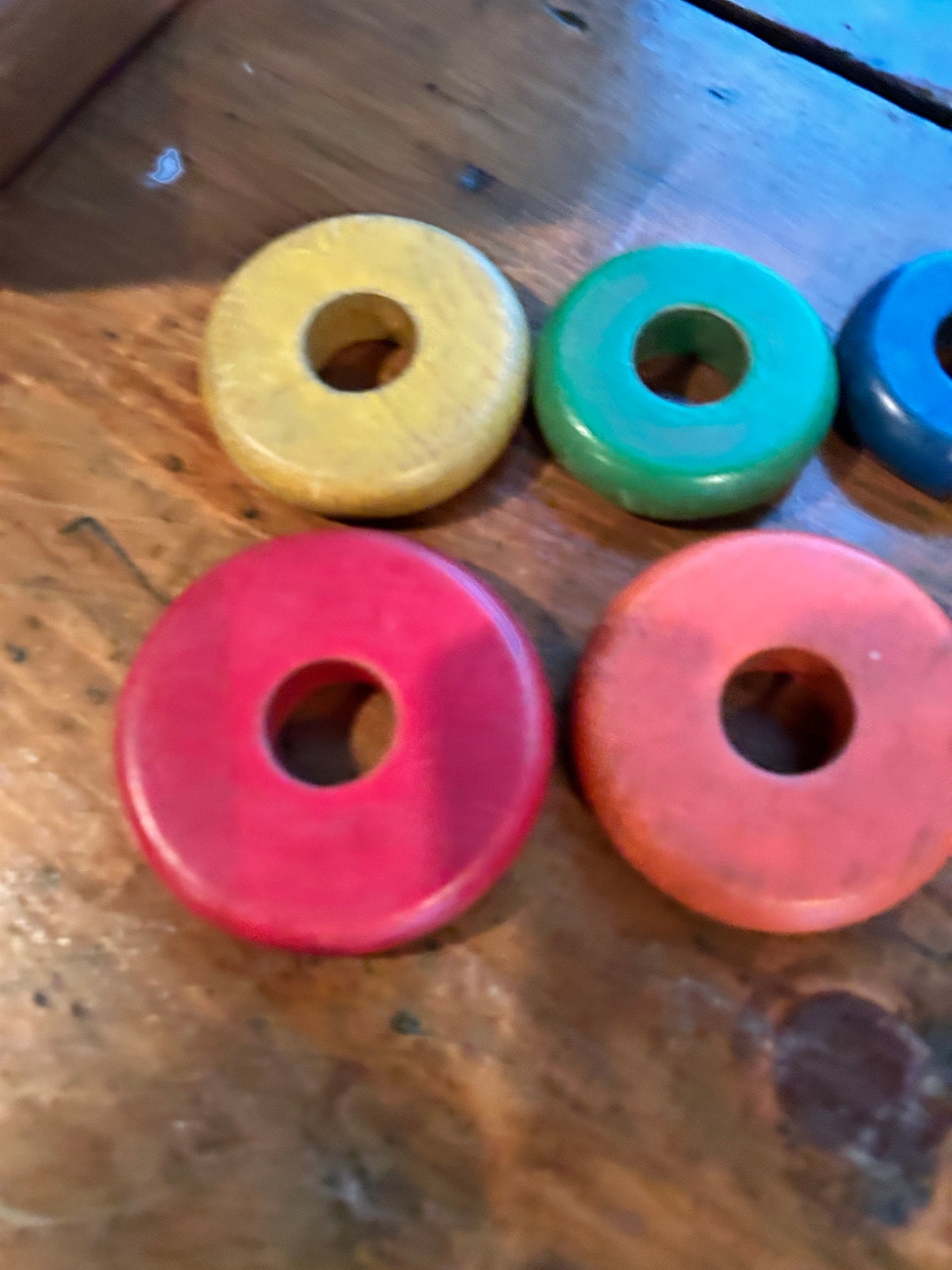 Vintage Holgate Wooden Rings Stacking Toy - Etsy