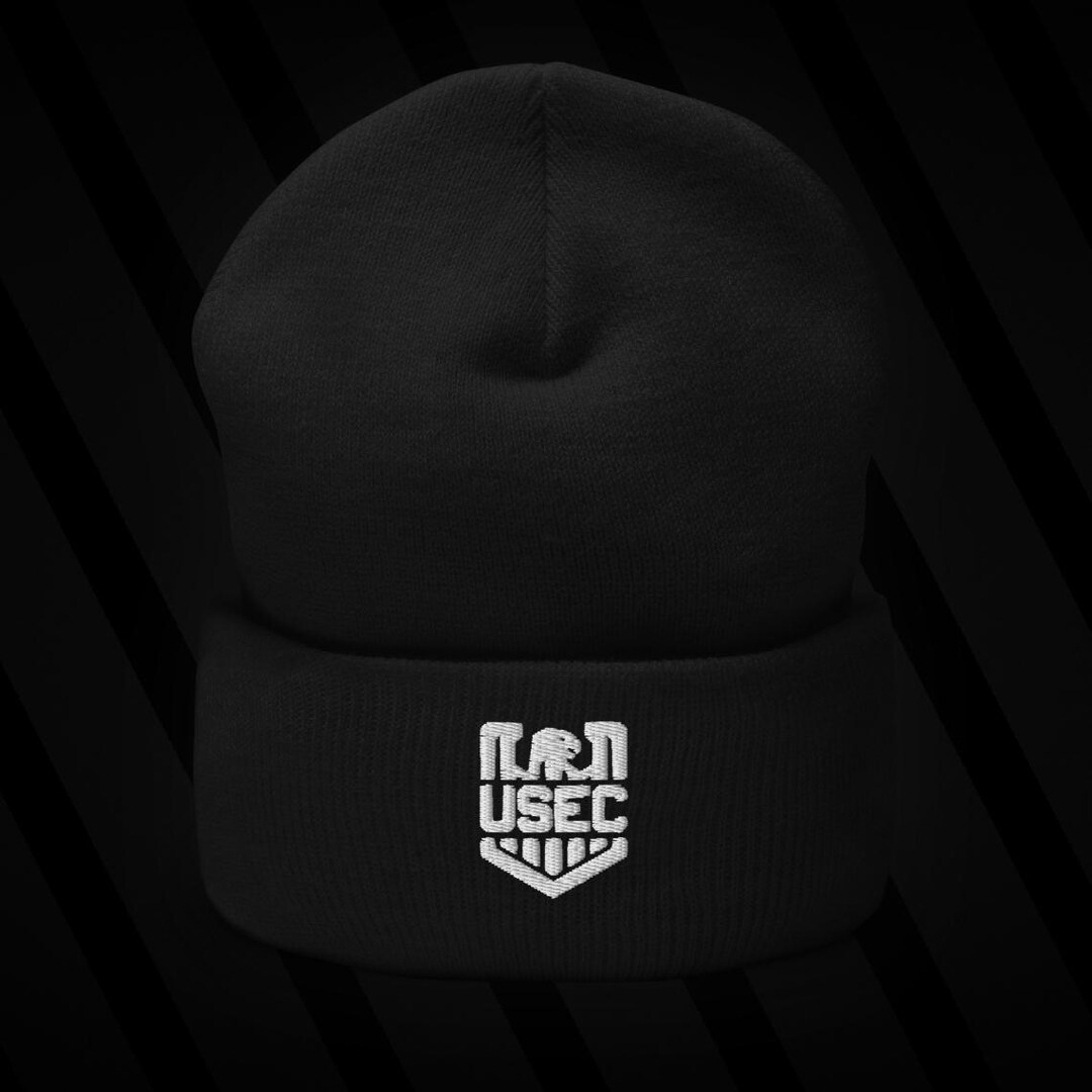 Escape From Tarkov USEC Beanie | Tactical PMC Cuffed Knit Hat | Subtle ...