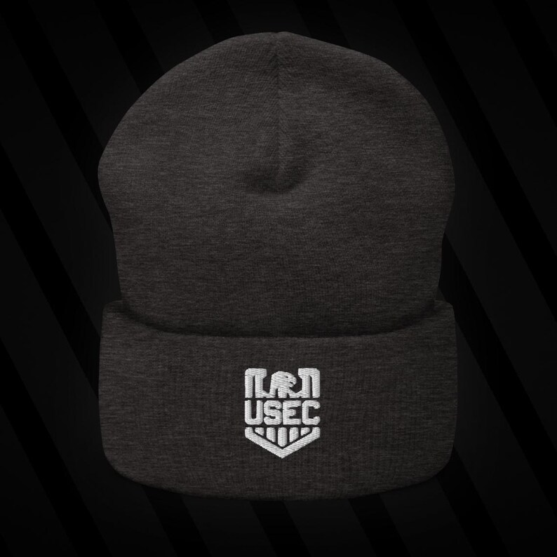 Escape From Tarkov USEC Beanie | Tactical PMC Cuffed Knit Hat | Subtle ...