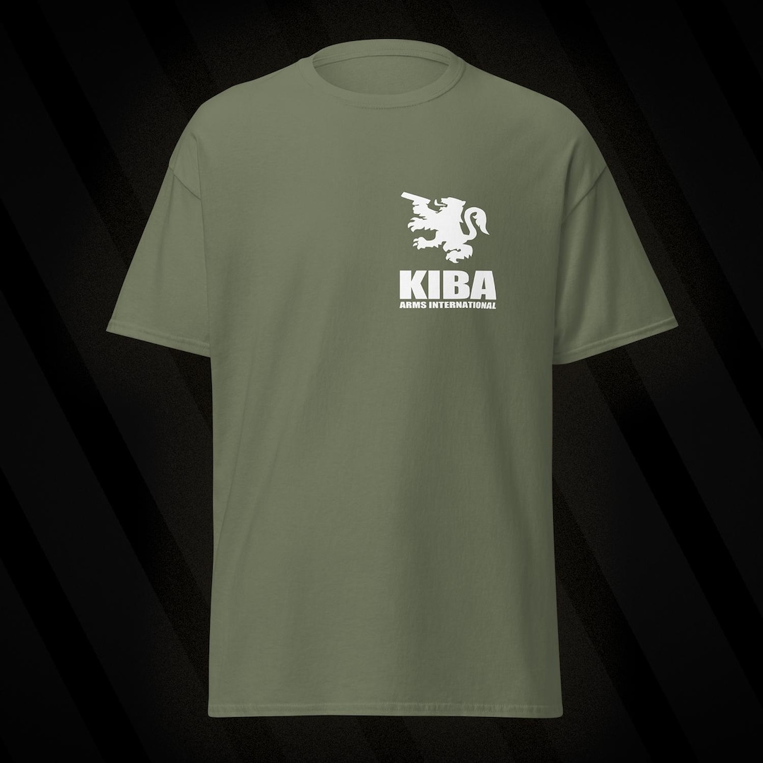 Escape From Tarkov - KIBA ARMS INTERNATIONAL T-shirt - White Logo - Etsy
