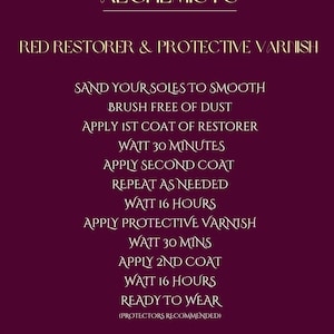 Louboutin Red Paint and Varnish Set - Etsy