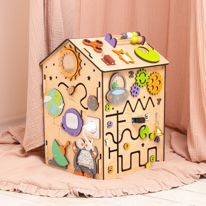 Toddler Busy Box - Etsy