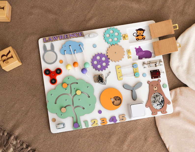 Busy Board, Wall Sensory Board, Wall Toys, Wall Busy Board Playroom ...