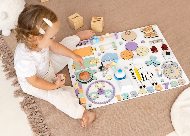 Busy Board, Wall Sensory Board, Wall Toys, Wall Busy Board Playroom ...