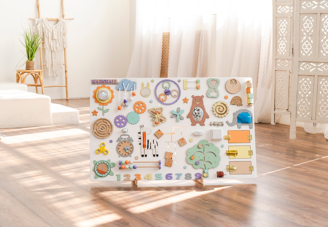 Large Busy Board, Busy Board for Baby Boy, Busy Toy, Activity Panel ...