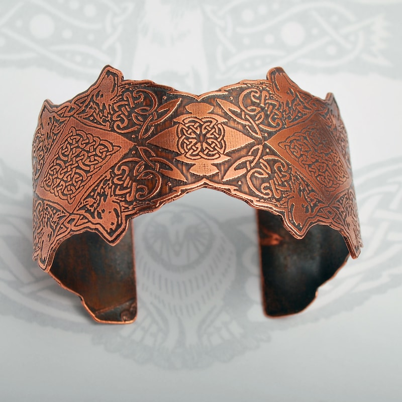 Celtic Cuff - Etsy