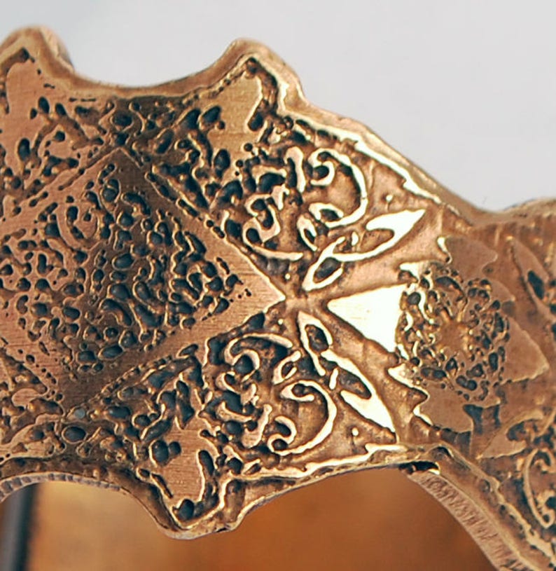 Bronze Wolf Ring Celtic Wolves Jewellery Celtic Knot Wolf - Etsy