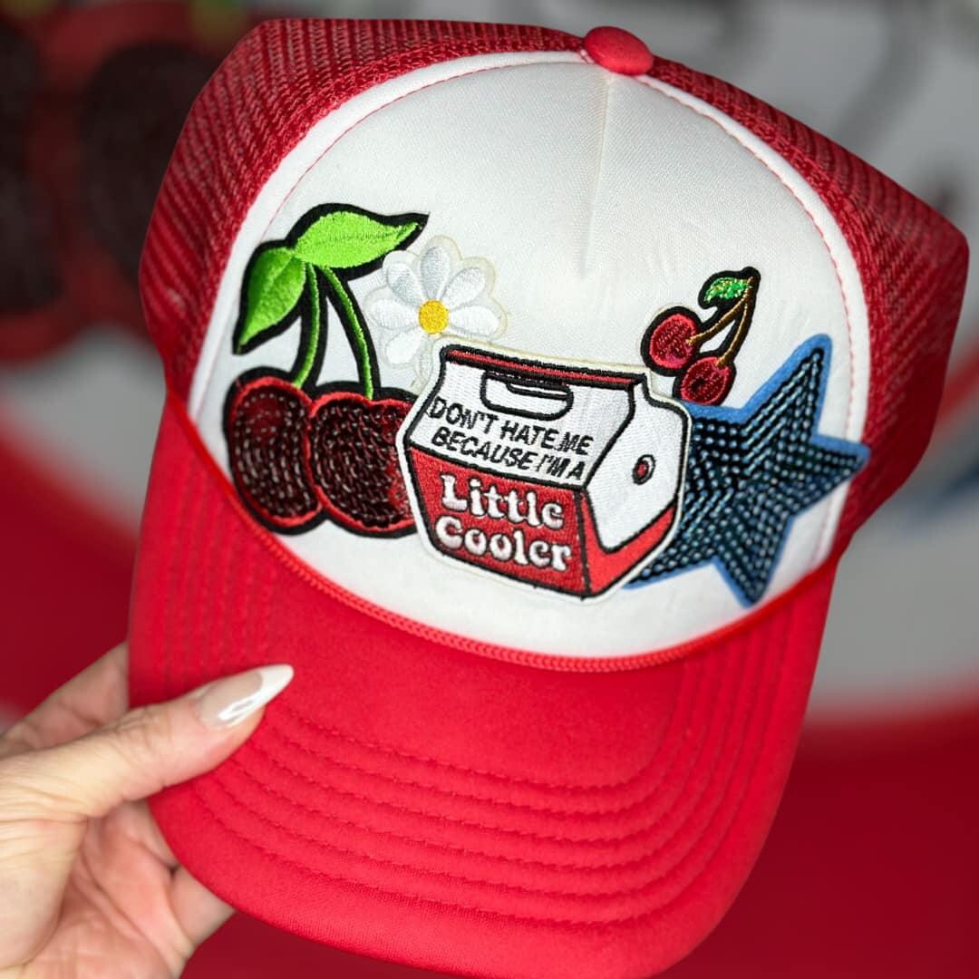 Cooler Trucker Hat Embroidered Patch Hat - Etsy