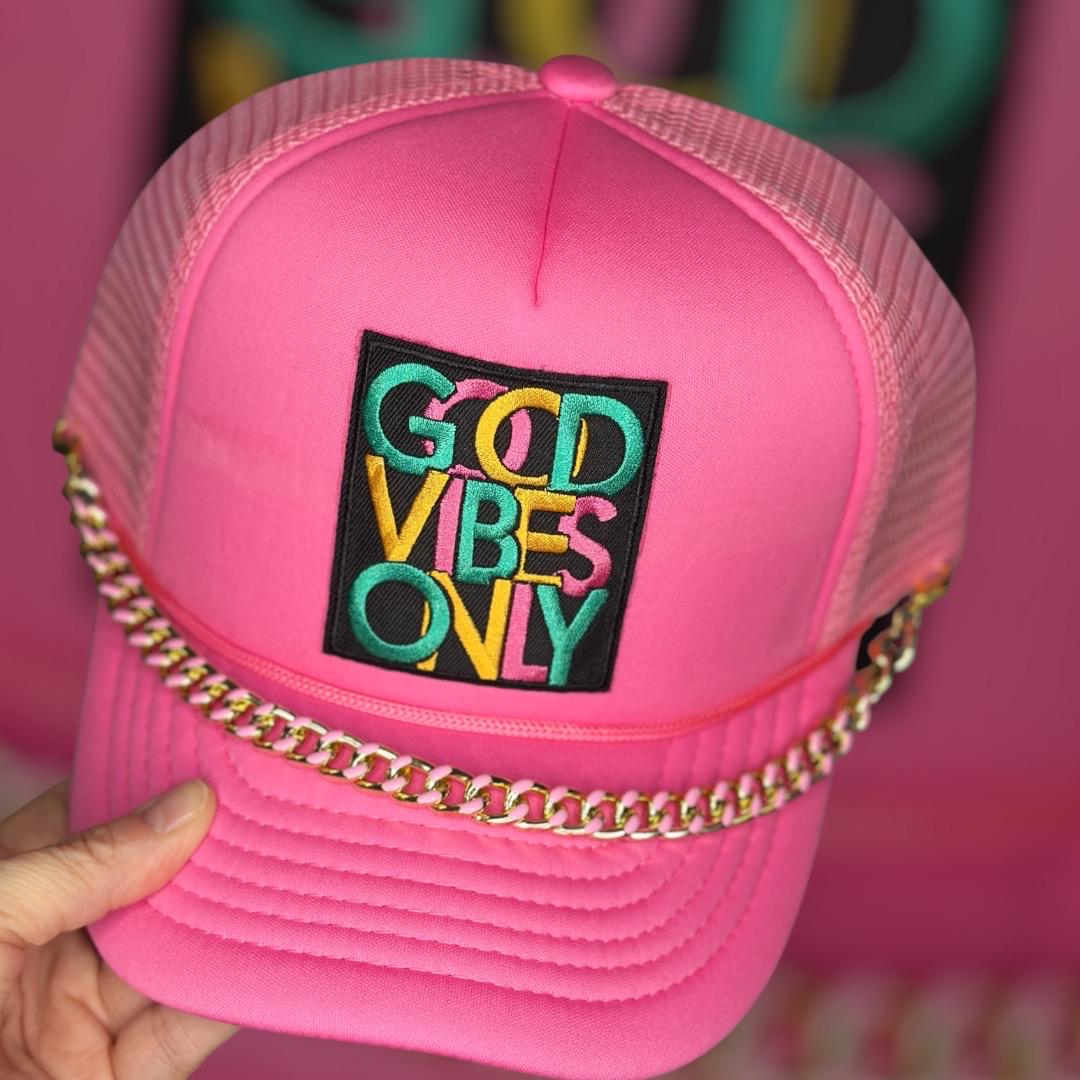 Good Vibes Trucker Hat - Etsy