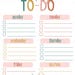 Boho To-do List Bundle - Etsy