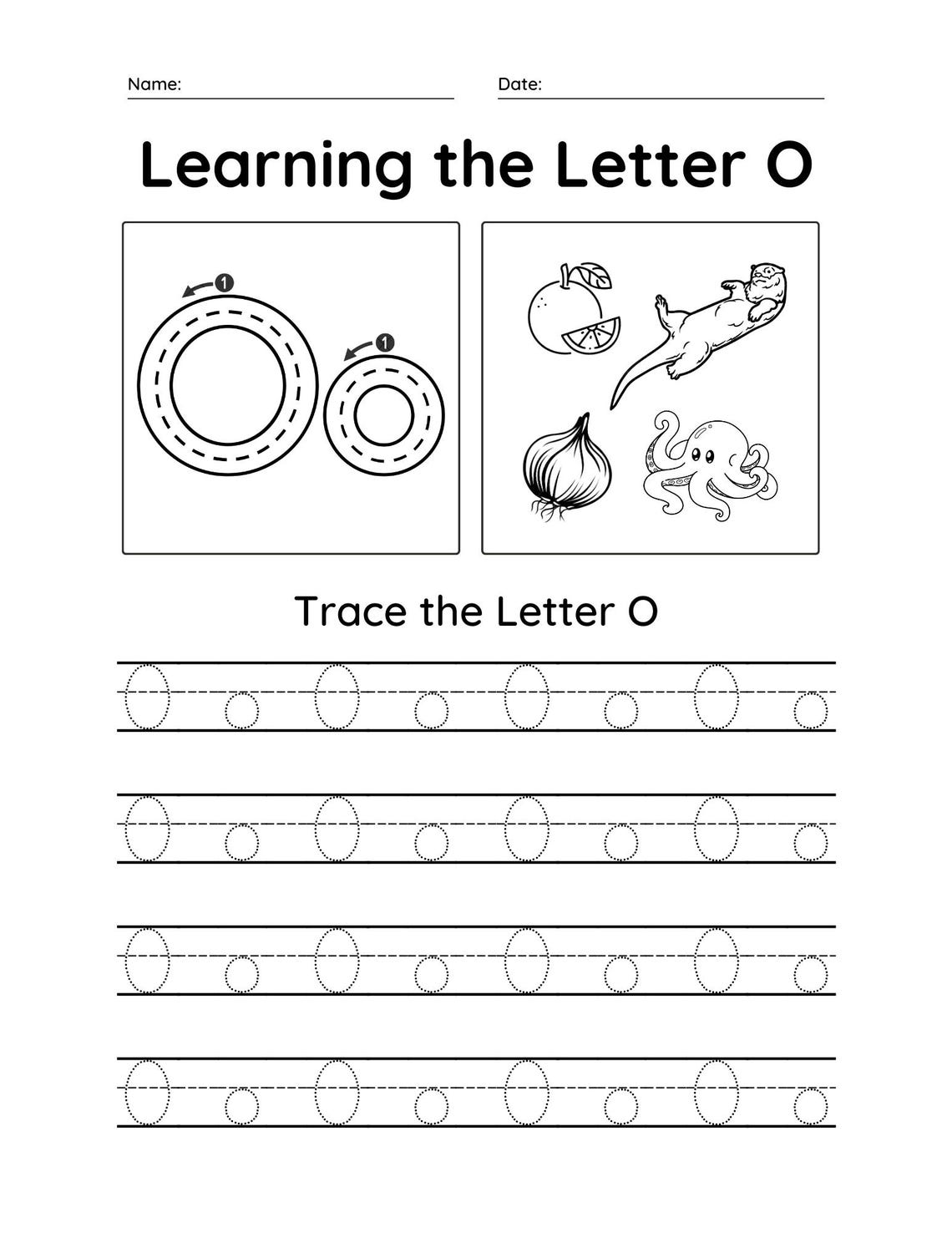 A-Z Alphabet Learning Worksheets | Uppercase & Lowercase Letters ...