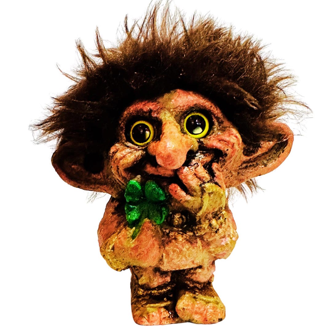Troll Elf Elf of Luck & Money Trebús Magical Beings Collectibles - Etsy