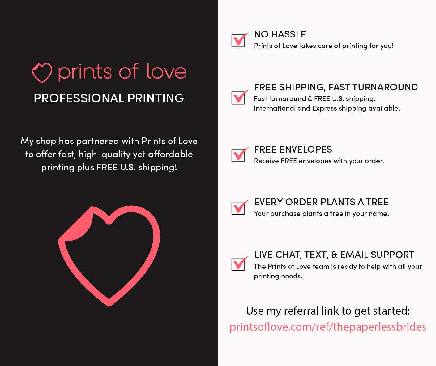 Minimalist Wedding Program Template: Elegant Border Design (digital ...