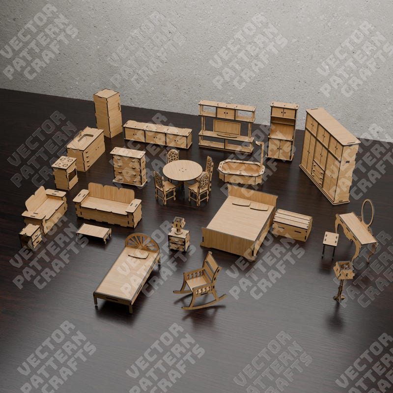 Cardboard House for Dolls - Etsy