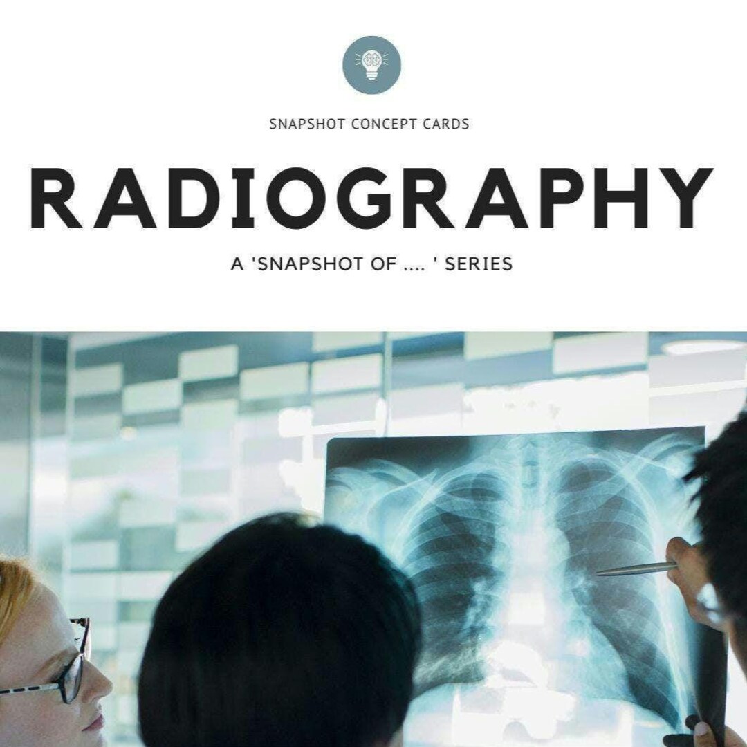 Radiography Snapshot Concept Cards - Etsy
