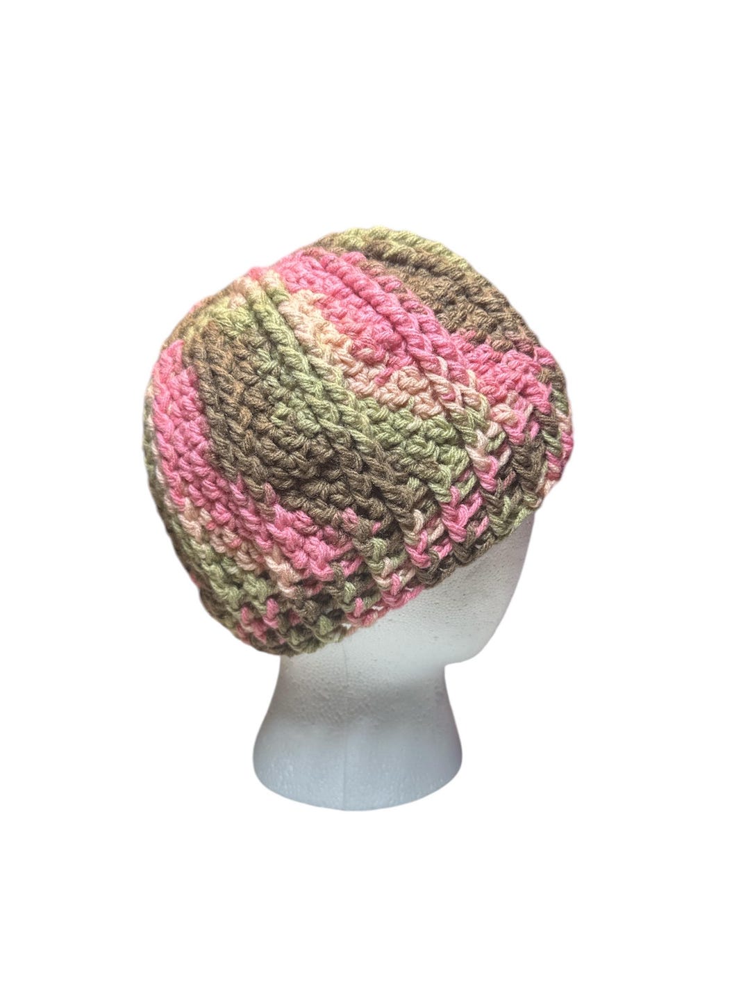 Pink Camo Winter Hat - Etsy
