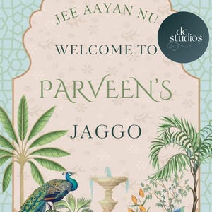 Welcome Sign | Sangeet Sign | Customisable | Anand Karaj, Engagement ...