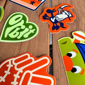 Houston Astros Sticker - Orbit, Twouston, Stros, Champs, Peeky Orbit - Etsy