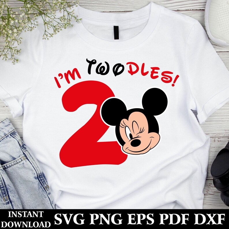 I'm Twodles Svg, Twodles Birthday, Second Birthday Shirt, 2nd Birthday ...